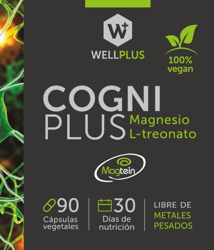 3 x Cogni Plus, 3 x 90 capsulas, wellplus – chilebefree