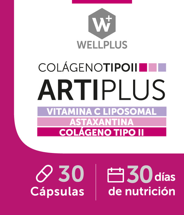 Colageno Arti Plus, 30 Capsulas de 720 mg, wellplus – chilebefree